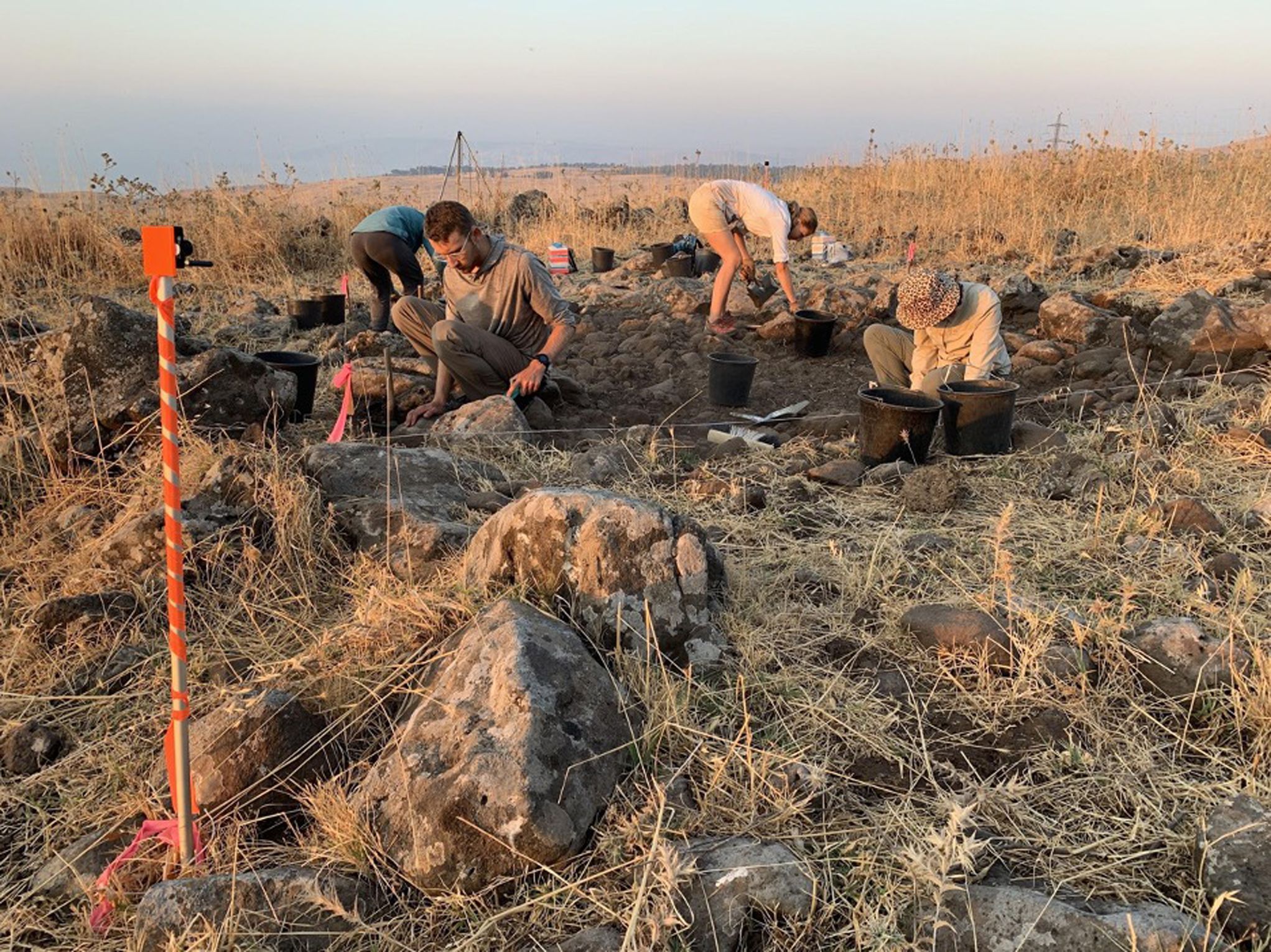Local positioning system for archaeology