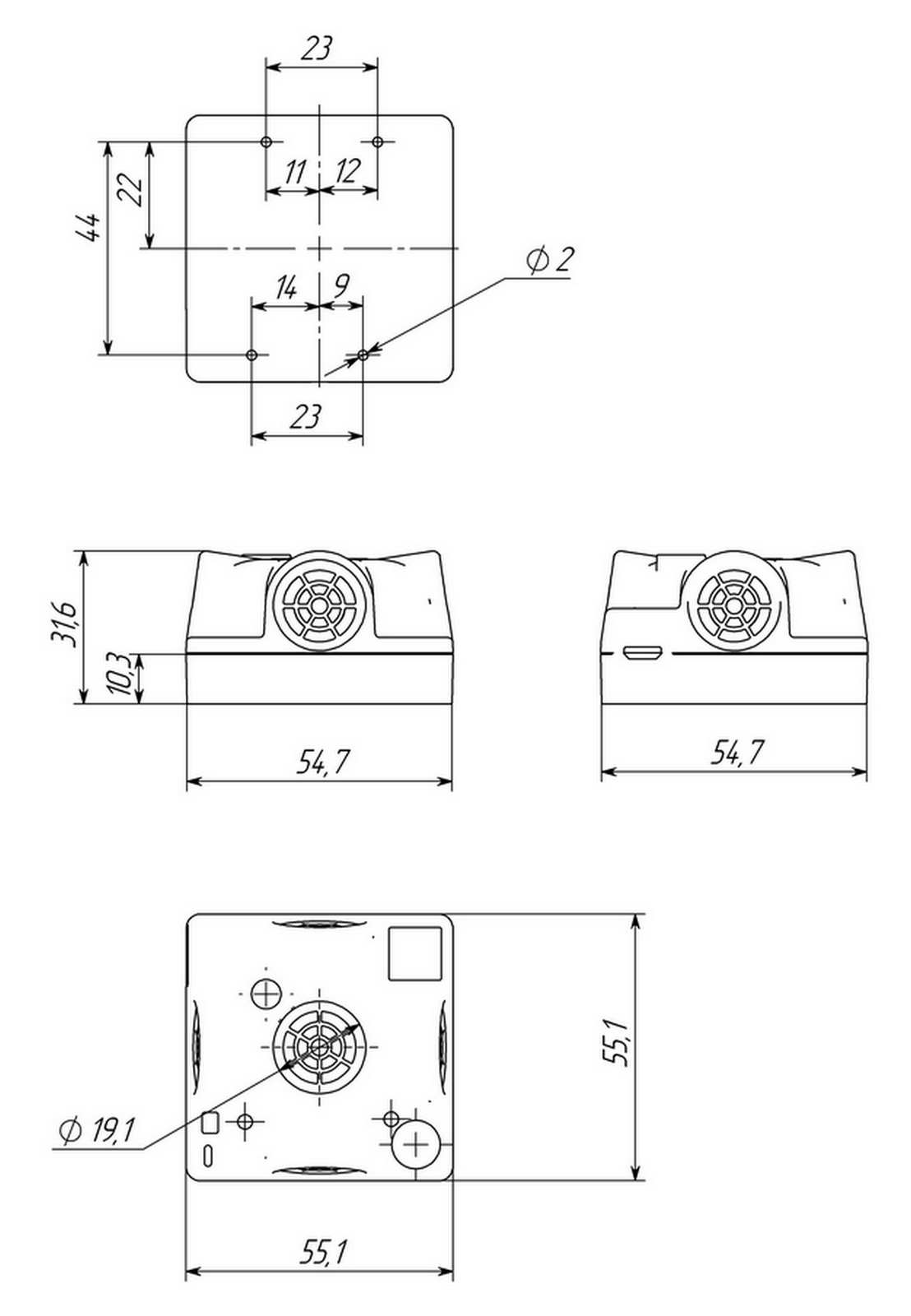 Starter Set Super-MP-3D - Precise (±2cm) Indoor Positioning System ...