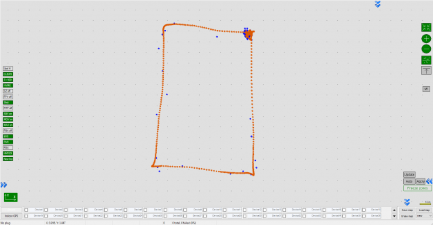 Fast indoor positioning system based on IMU sensor fusion
