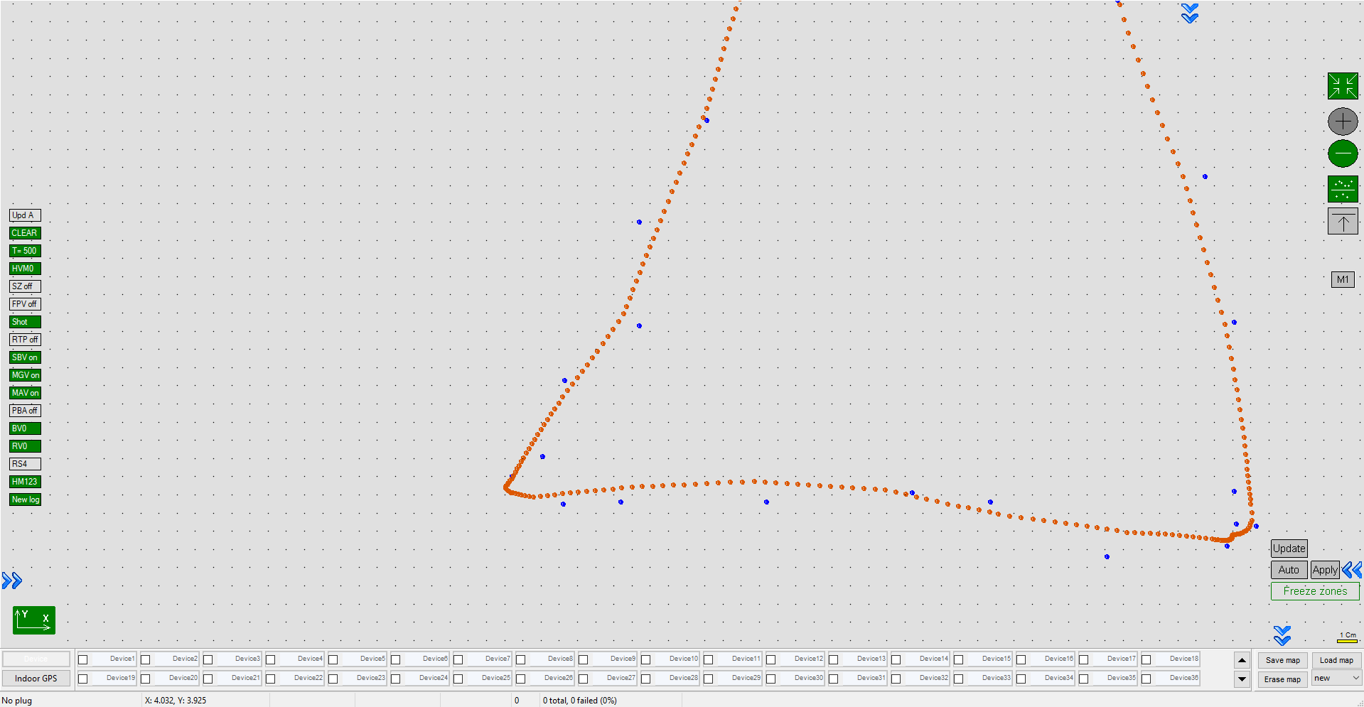 Fast indoor positioning system based on IMU sensor fusion