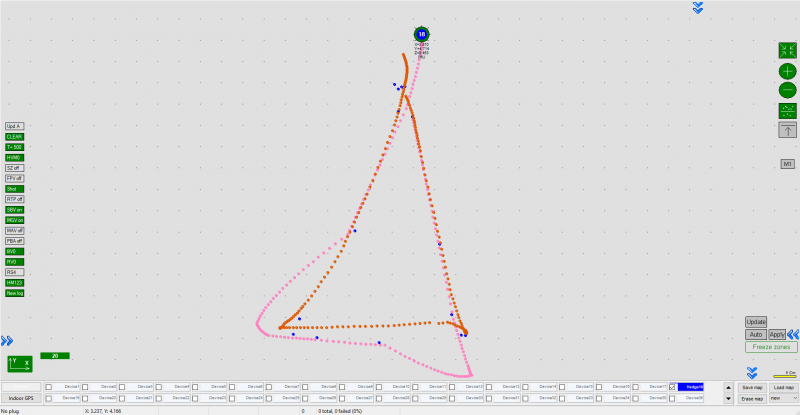 Fast indoor positioning system based on IMU sensor fusion