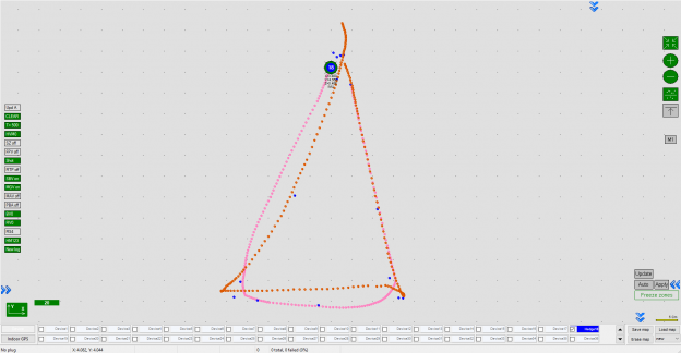 Fast indoor positioning system based on IMU sensor fusion