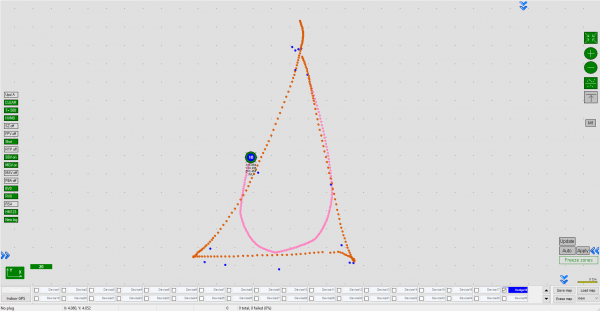 Fast indoor positioning system based on IMU sensor fusion