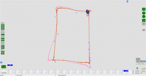 Fast indoor positioning system based on IMU sensor fusion