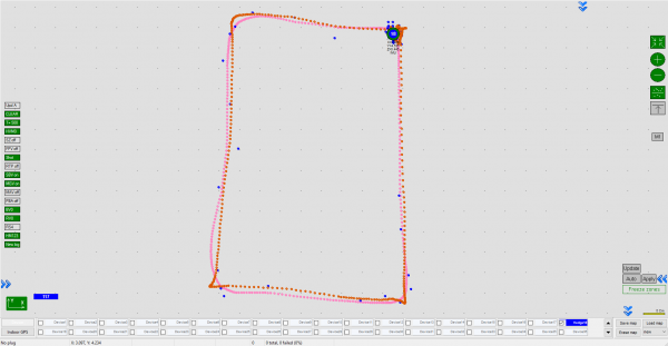 Fast indoor positioning system based on IMU sensor fusion