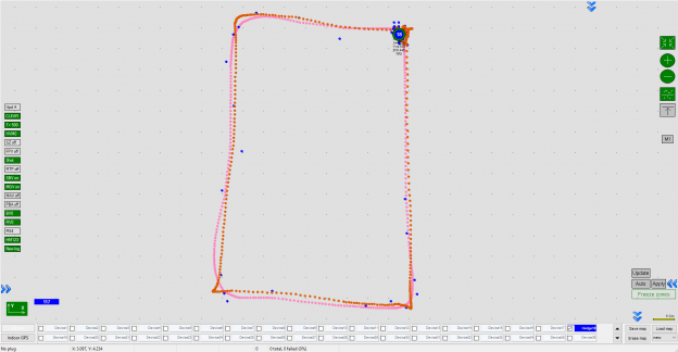 Fast indoor positioning system based on IMU sensor fusion
