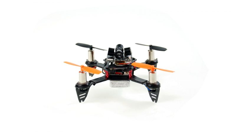 Indoor positioning system for small drones